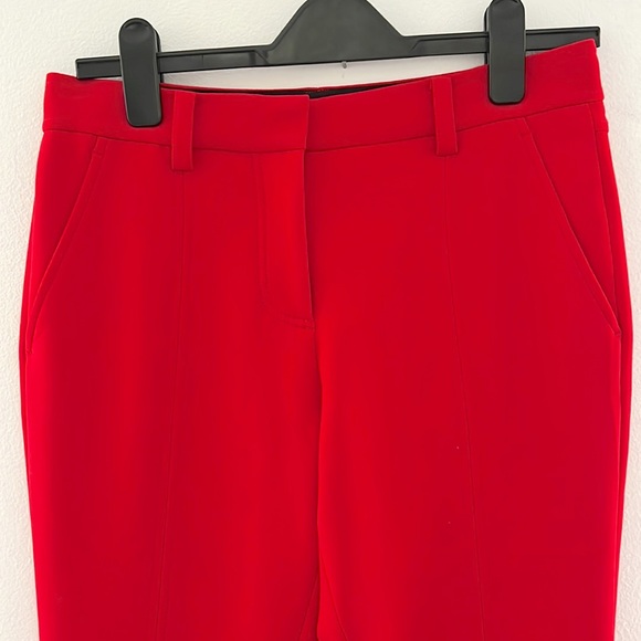 A.L.C. | Pants & Jumpsuits | Alc Red Conway Trouser Double Split ...